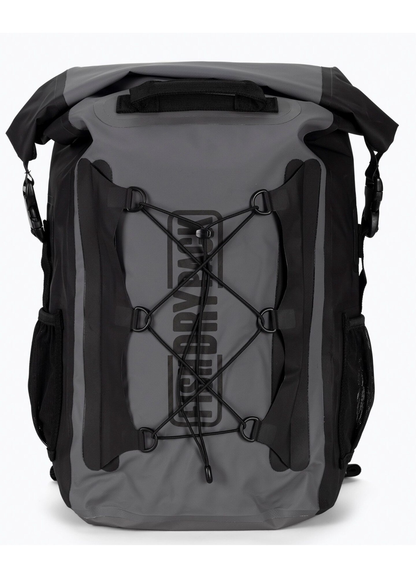 Rucsac impermeabil pentru sporturi acvatice, Fish Dry Pack, PVC, Gri ...