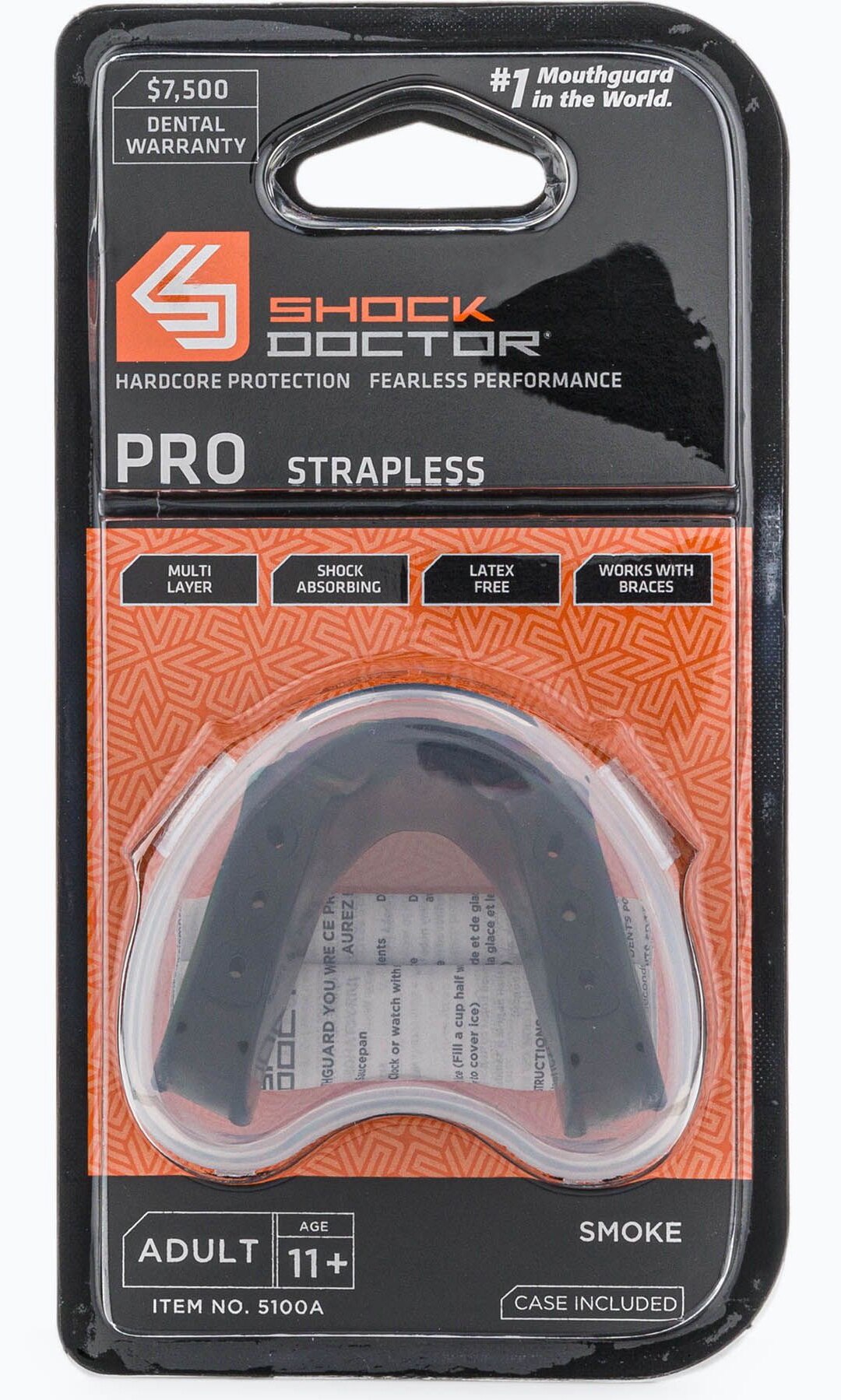 Állkapocsvédő, Shock Doctor, Pro, Fekete - eMAG.hu