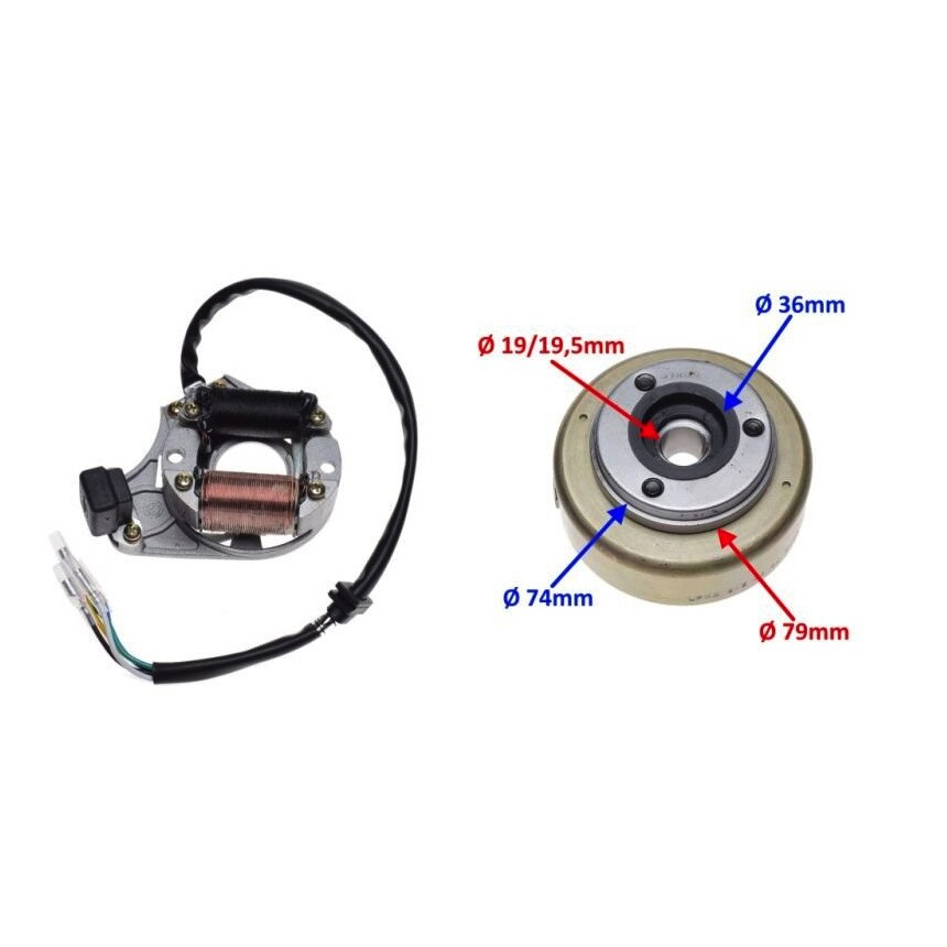 Magnetou si Volanta Atv 110cc, Miromoto® - eMAG.ro