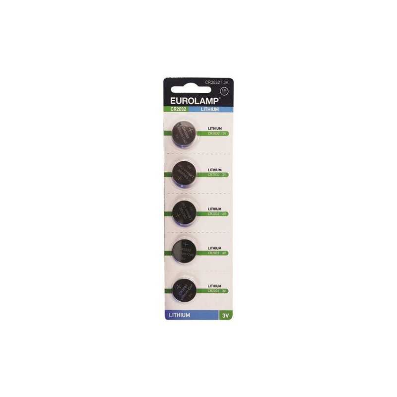 Baterii CR2032 Super Power Alkaline, 3V, Eurolamp (5buc/set) - eMAG.ro