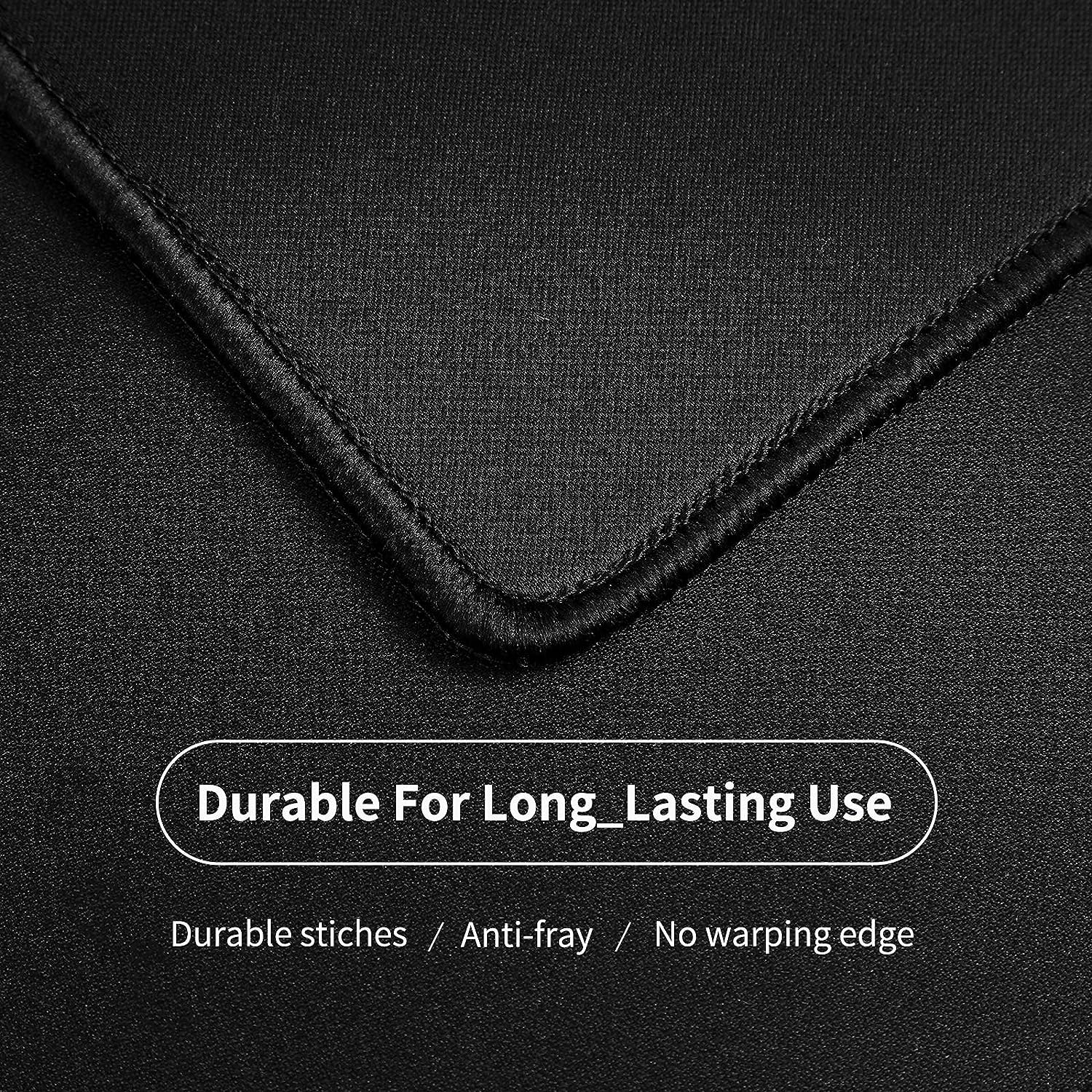 Mouse Pad ergonomic, Silicon, Negru - eMAG.ro