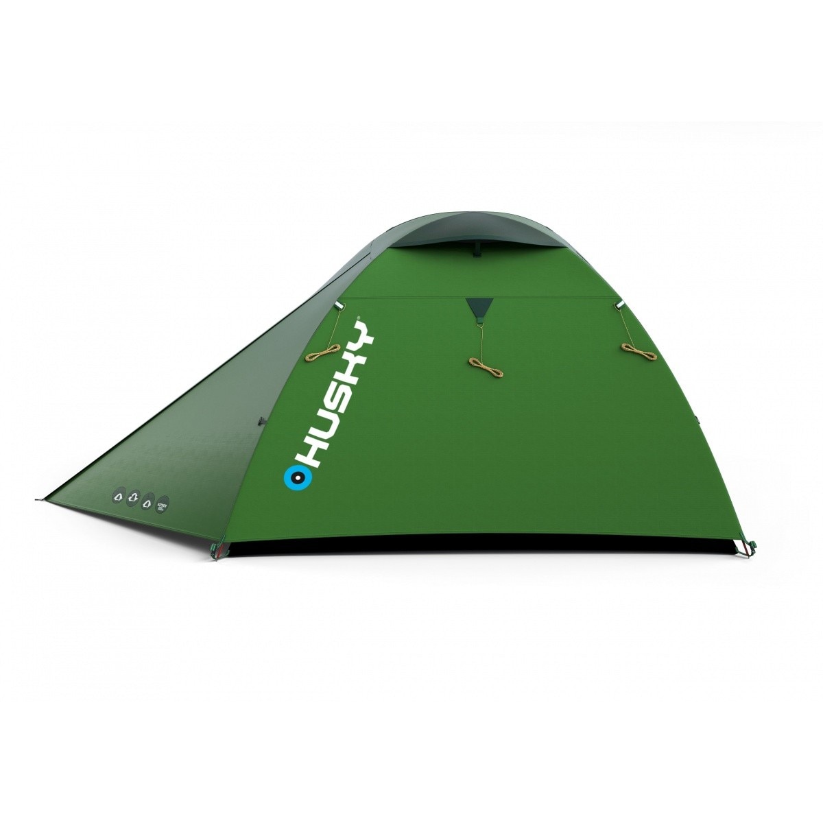 Cort Husky Beast 3 -Verde-3 persoane - eMAG.ro