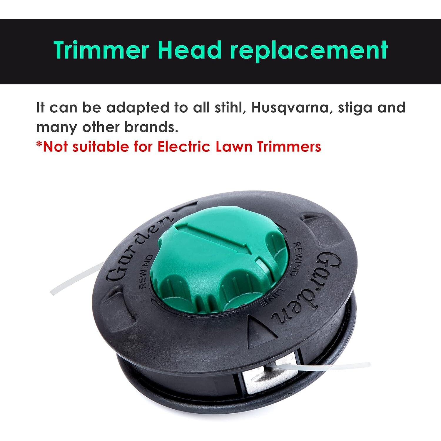 Cap trimmer, 130mm, M10x1.25, Otel, Compatibil cu Sthil/Husquarna/Stiga ...