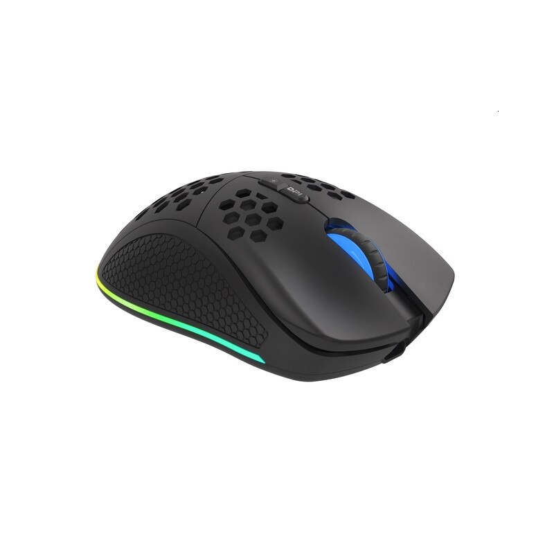 Mouse gaming, Genesis, Wireless/USB-C, 8000 DPI, Iluminare LED, 9 ...