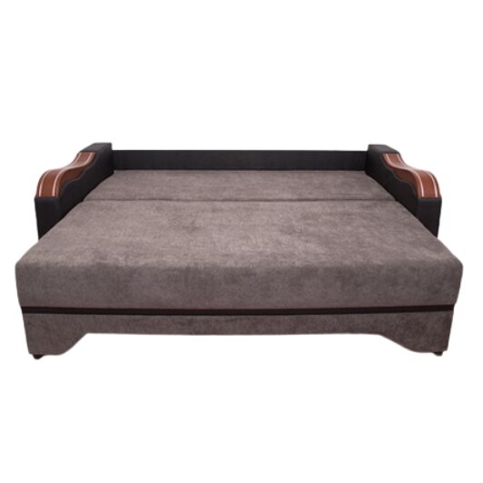 Canapea Bianca Rico 4, maro, 220x110x85 cm, extensibila - eMAG.ro