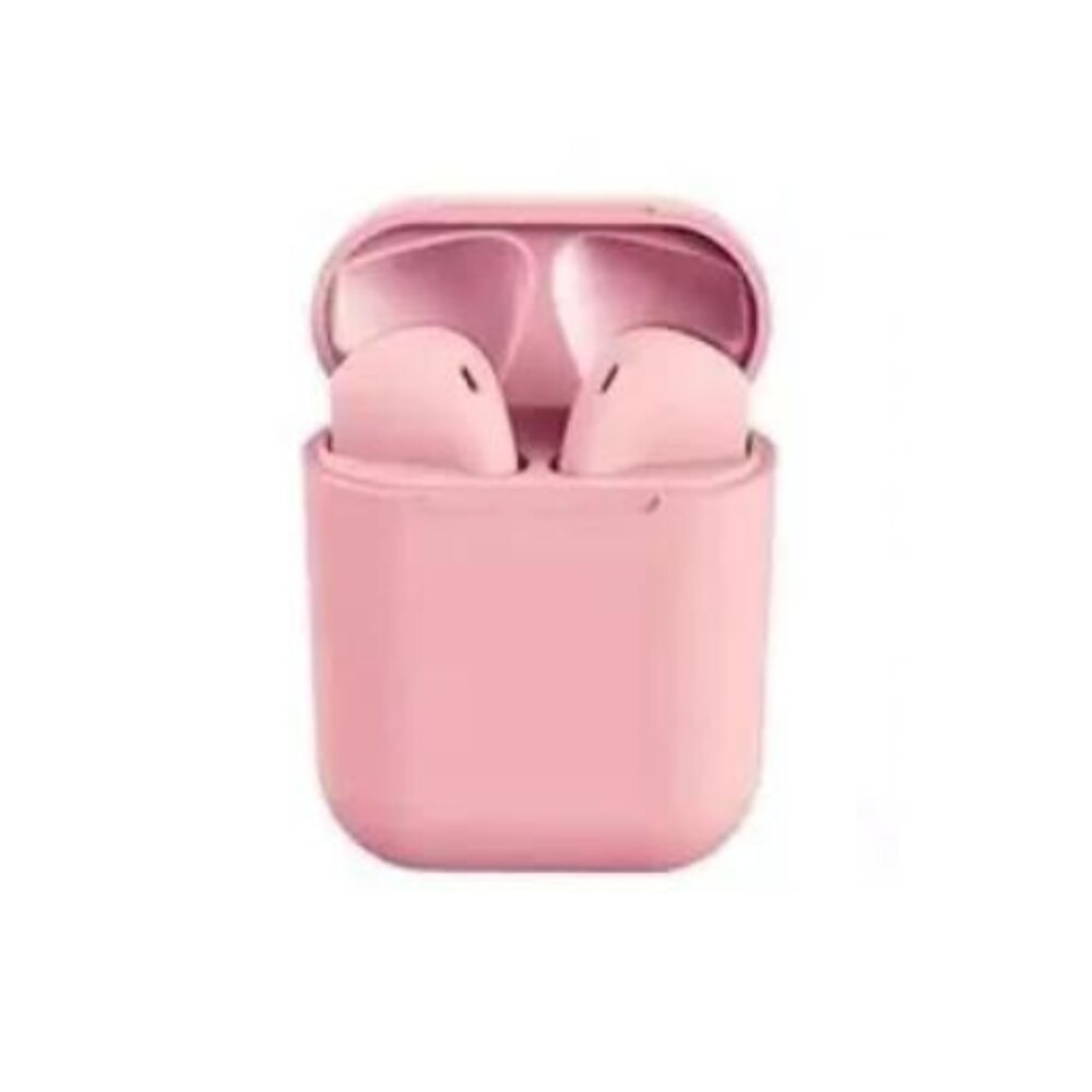 Casti Wireless Stereo inPods12, cablu USB, Bluetooth, roz - eMAG.ro