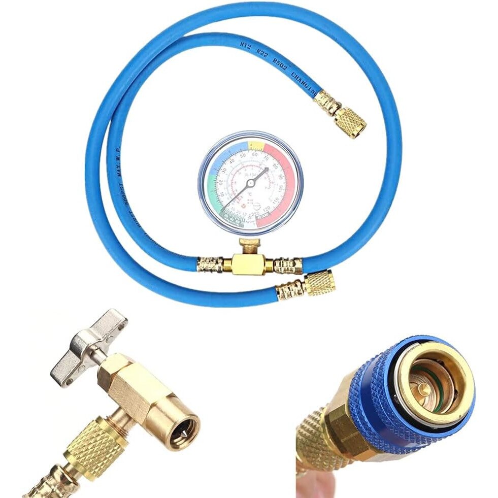 Furtun universal pentru manometru auto R134A - eMAG.ro