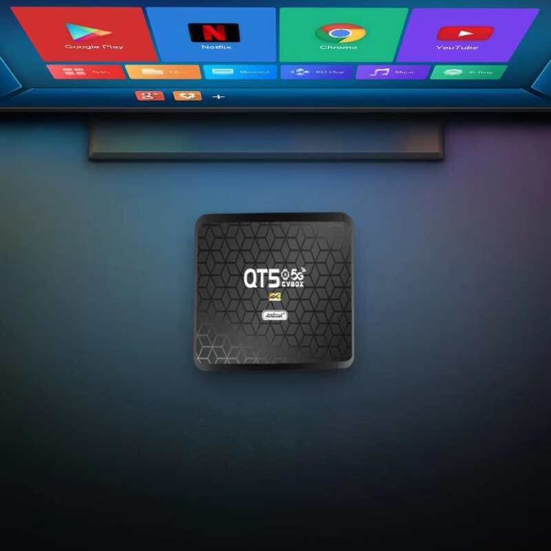 Media player TV Box QT5, WIFI, Android, 4K - eMAG.ro