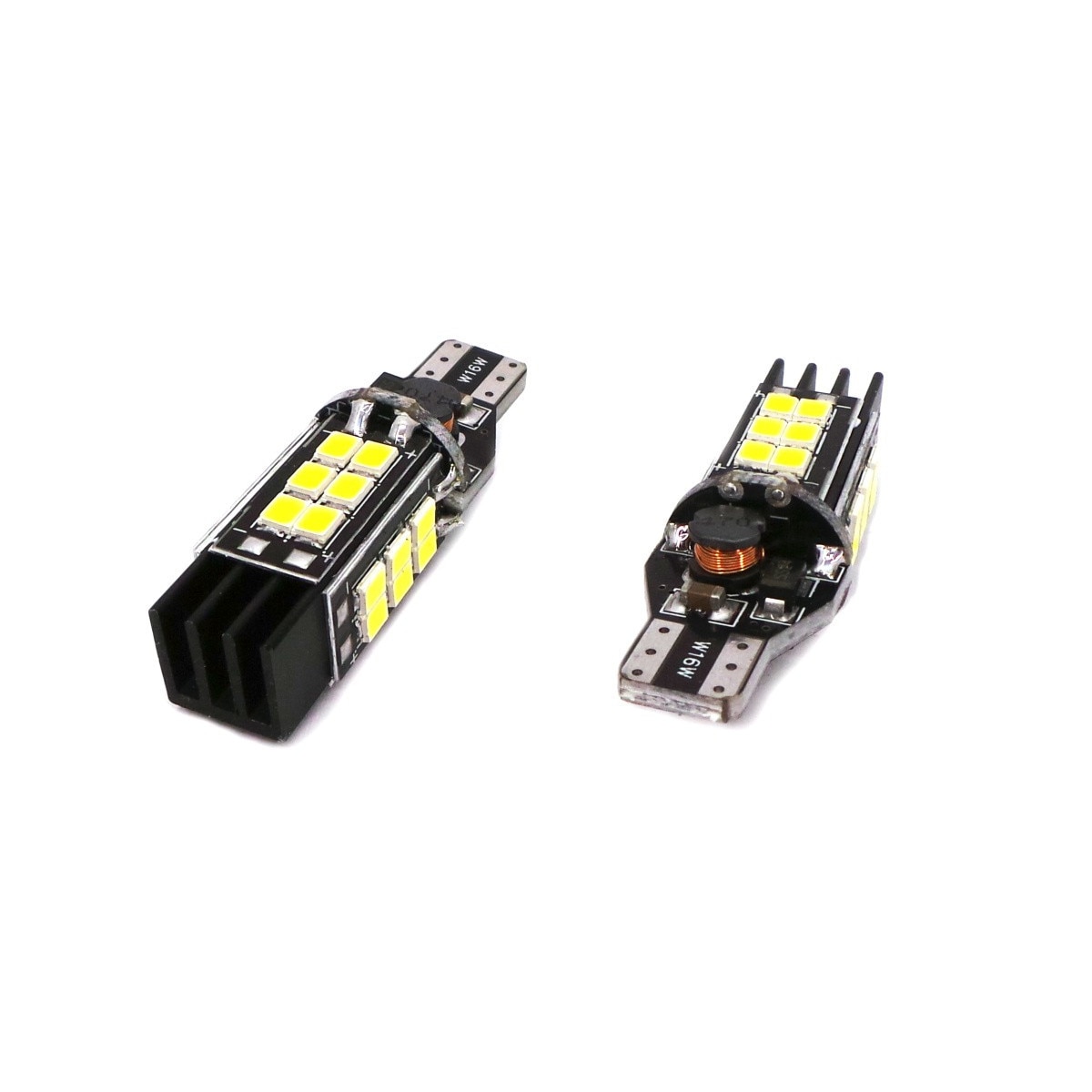 Set 2 becuri auto motoLEDy, LED W16W, T15 12V-24V 1600lm CANBUS foarte ...
