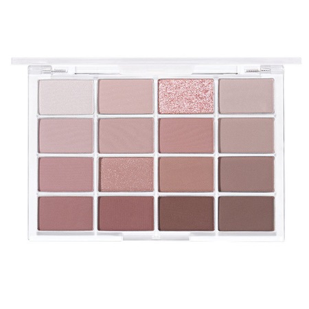 Paleta de fard de pleoape, WAKEMAKE, 06, Roz - eMAG.ro