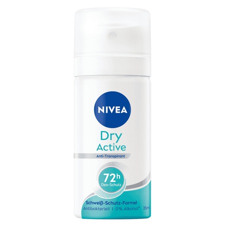 Deodorant mini-spray antiperspirant Nivea Dry Active, 72h Deo ...