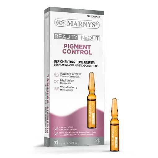Fiole Pigment control cu Vitamina C Stabilizata, Vitamina B3, Extract ...