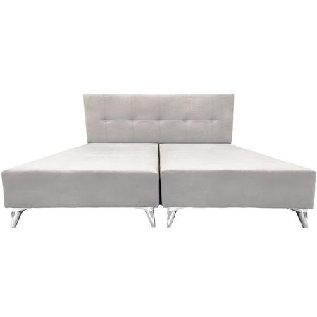 Pat Tapitat Modular pentru Dormitor, Base Foam Super Density, 90x200 ...