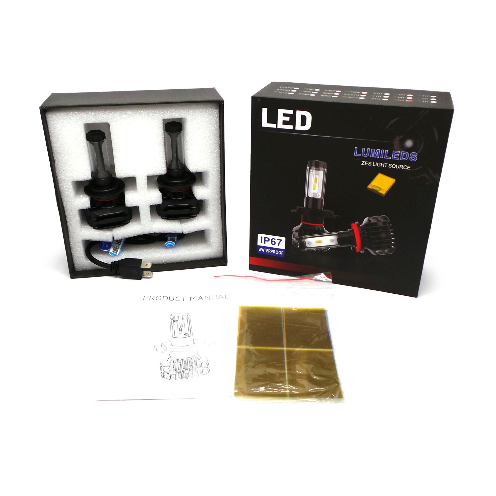 Set 2 becuri auto motoLEDy, LED H7 12V-24V CANBUS 5 culori, ZES 2, Nou ...