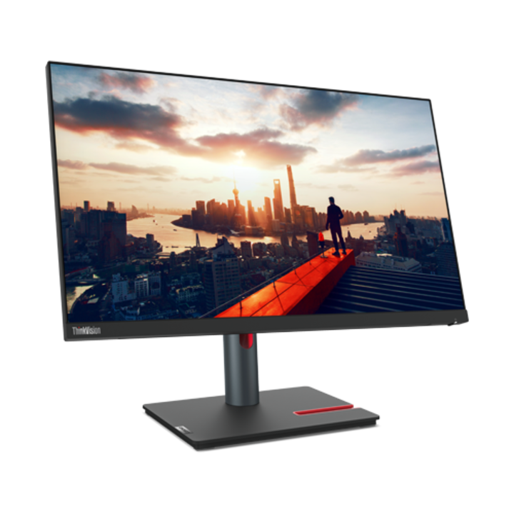 Monitor Lenovo ThinkVision P24h-30, 24", QHD, 60 HZ, Pivot, WLED - eMAG.ro