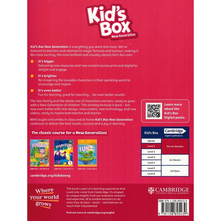 Kid's Box New Generation Level 1 Activity Book with Digital Pack ...