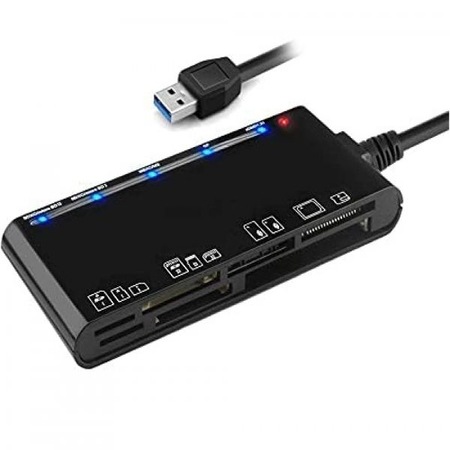 Cititor de carduri USB, Compatibil cu Mac OS, Linux, Chrome OS, Windows ...