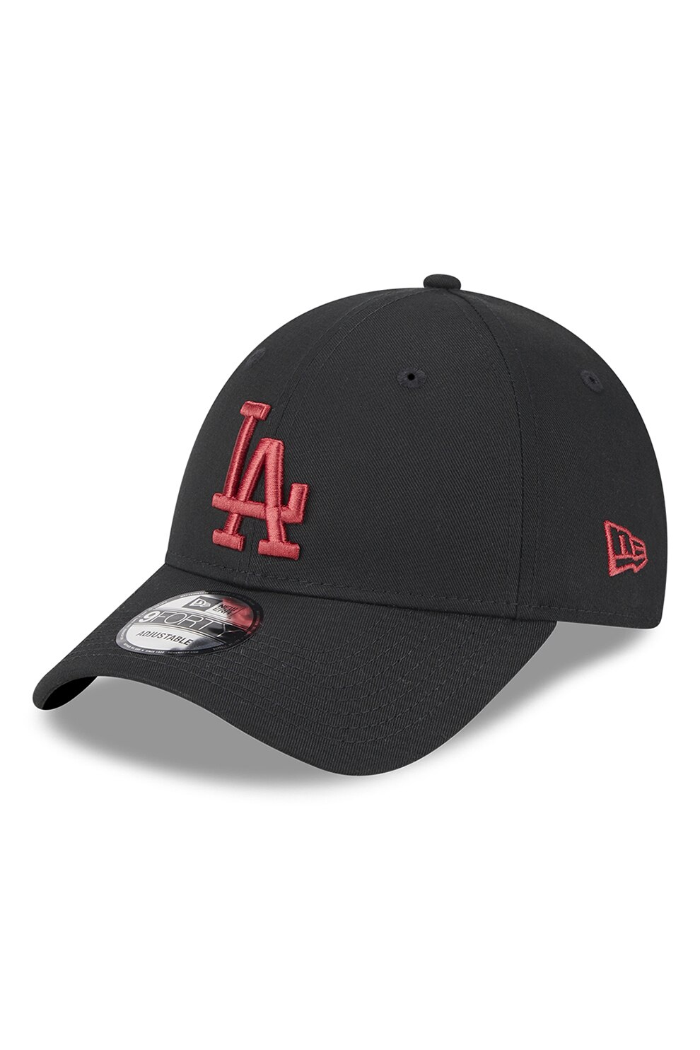 New Era, Sapca cu broderie logo 9FORTY LA Dodgers, Negru, 56-62 CM ...