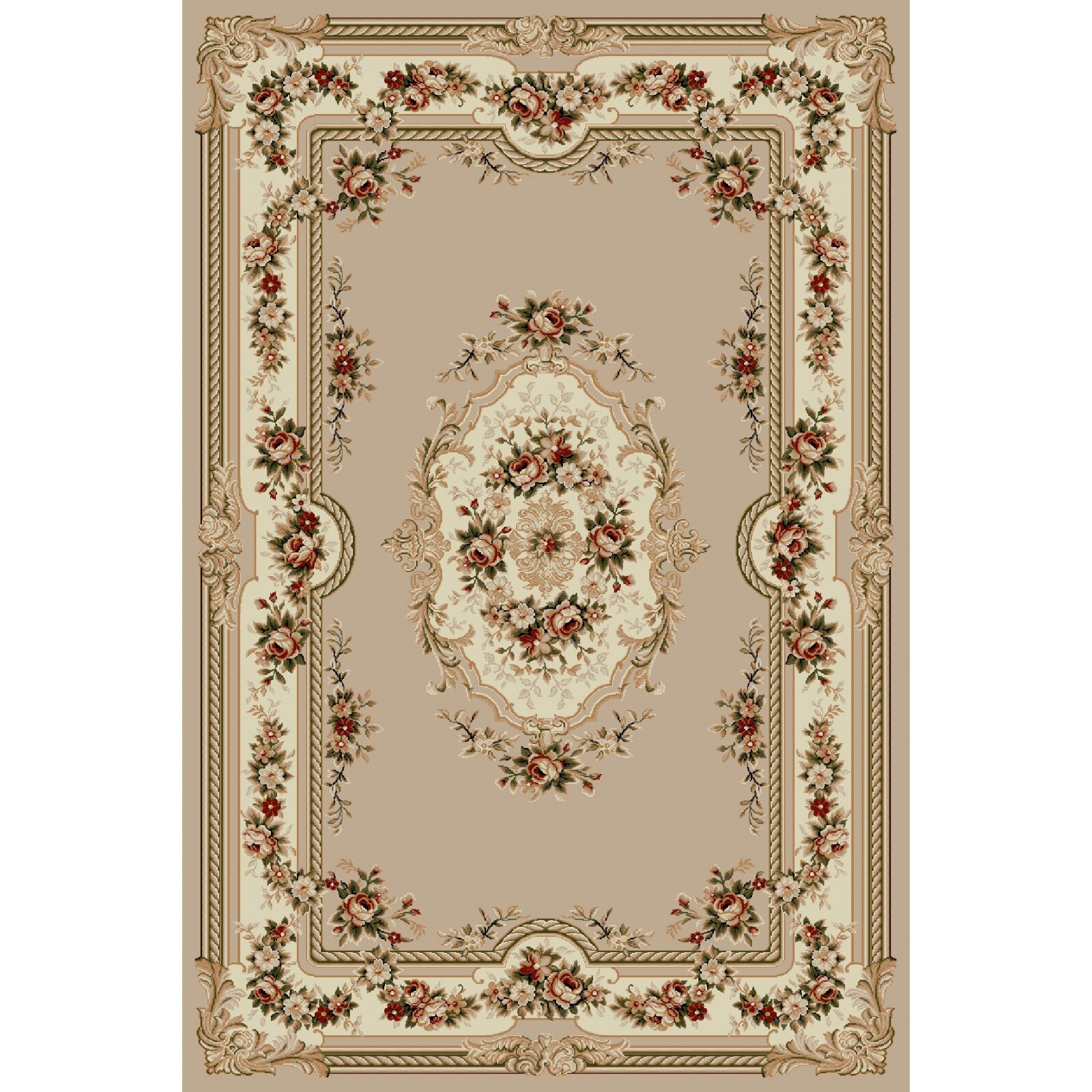 Covor Model Lotos 575, Bej Crem 80 x 150 - eMAG.ro