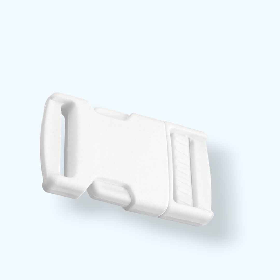 Catarama trident din plastic pentru textile, latime 25 mm, dimensiuni ...