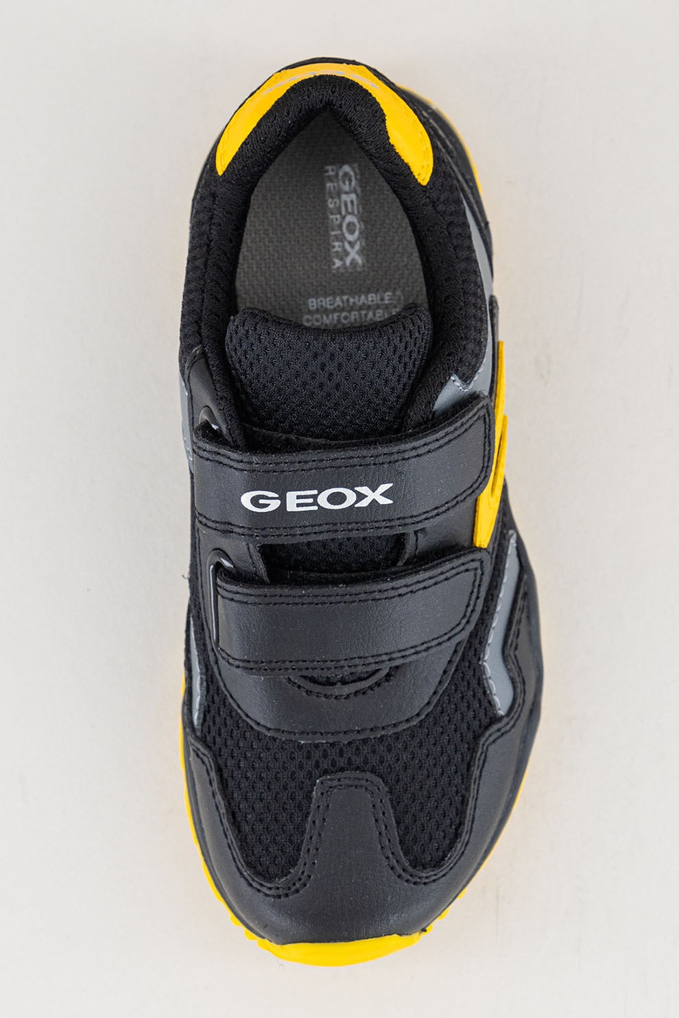 Geox, Спортни обувки от еко кожа и текстил с велкро - eMAG.bg