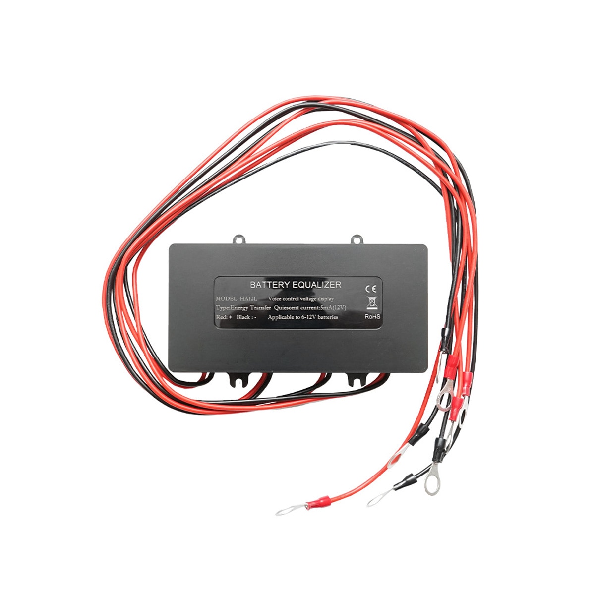 Egalizator BMS baterii 4x6-12V HA12L cu display LCD si control vocal ...