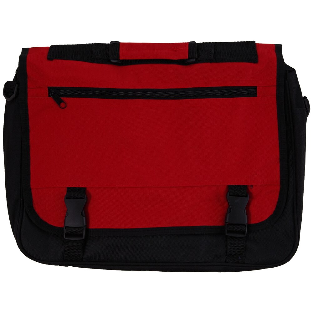 Geanta pentru documente, Blent, Compartiment principal, 39x32x9cm, Rosu ...