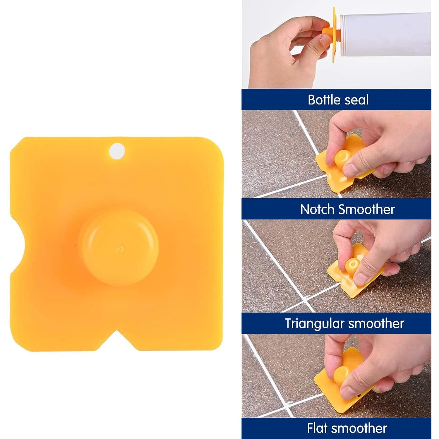 Set raclete indepartare si aplicare silicon rosturi, 15 elemente - eMAG.ro