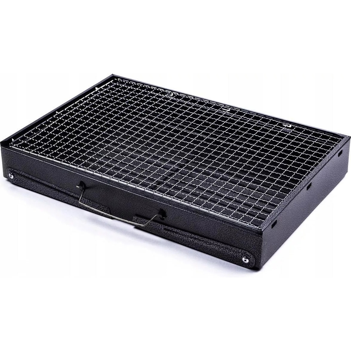 GRATAR CU CARBUNE, Pliabil si reglabil, 43x26x46 cm, Otel, Negru - eMAG.ro