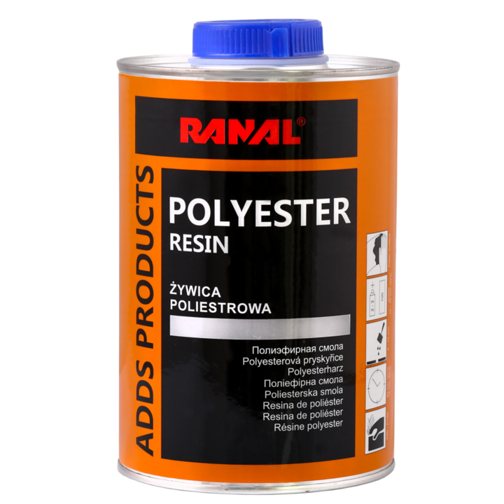 Rasina poliesterica 1kg + 30 gr intaritor, RANAL - eMAG.ro