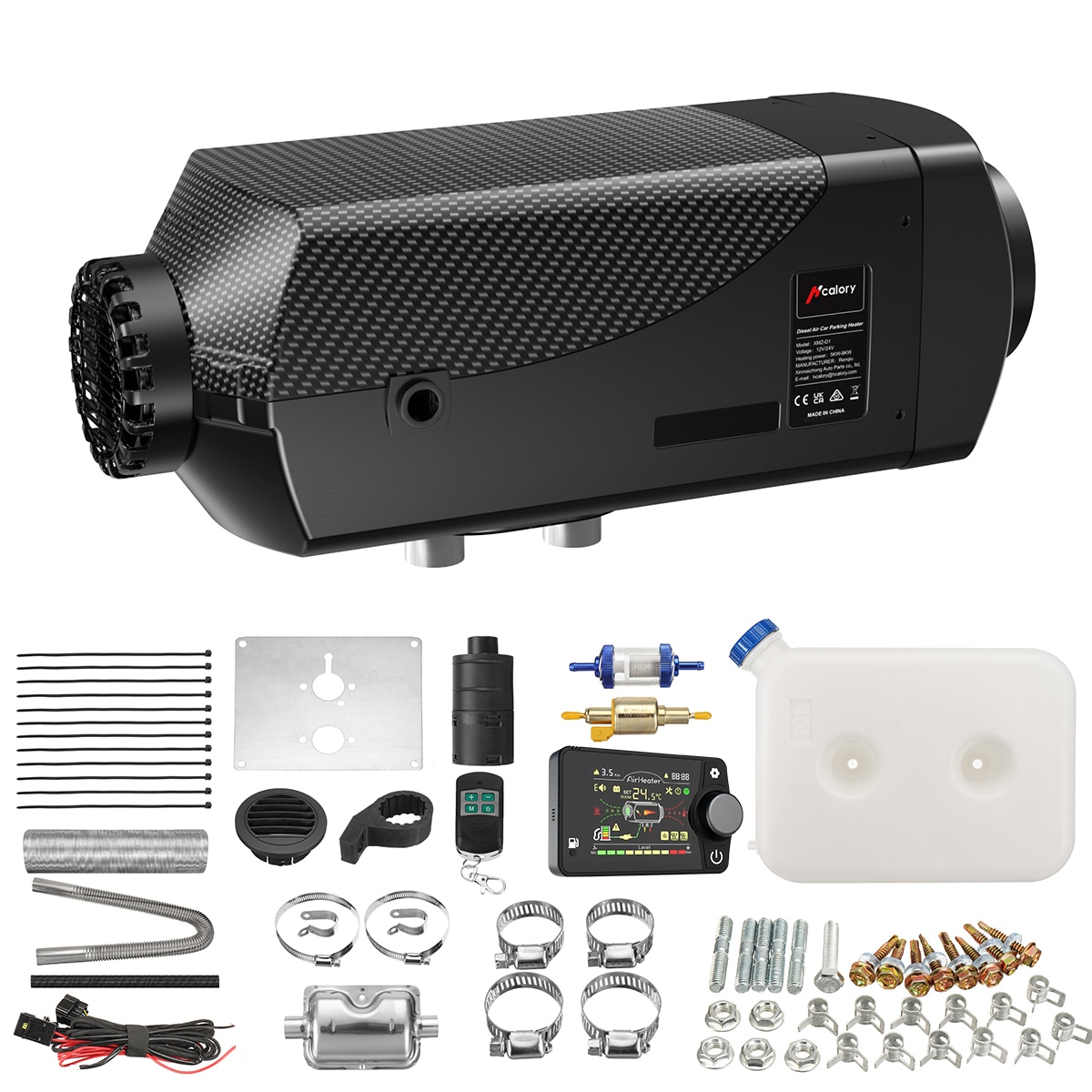 Incalzitor stationar, Hcalory, TIP WEBASTO, Diesel, telecomanda, 12V ...