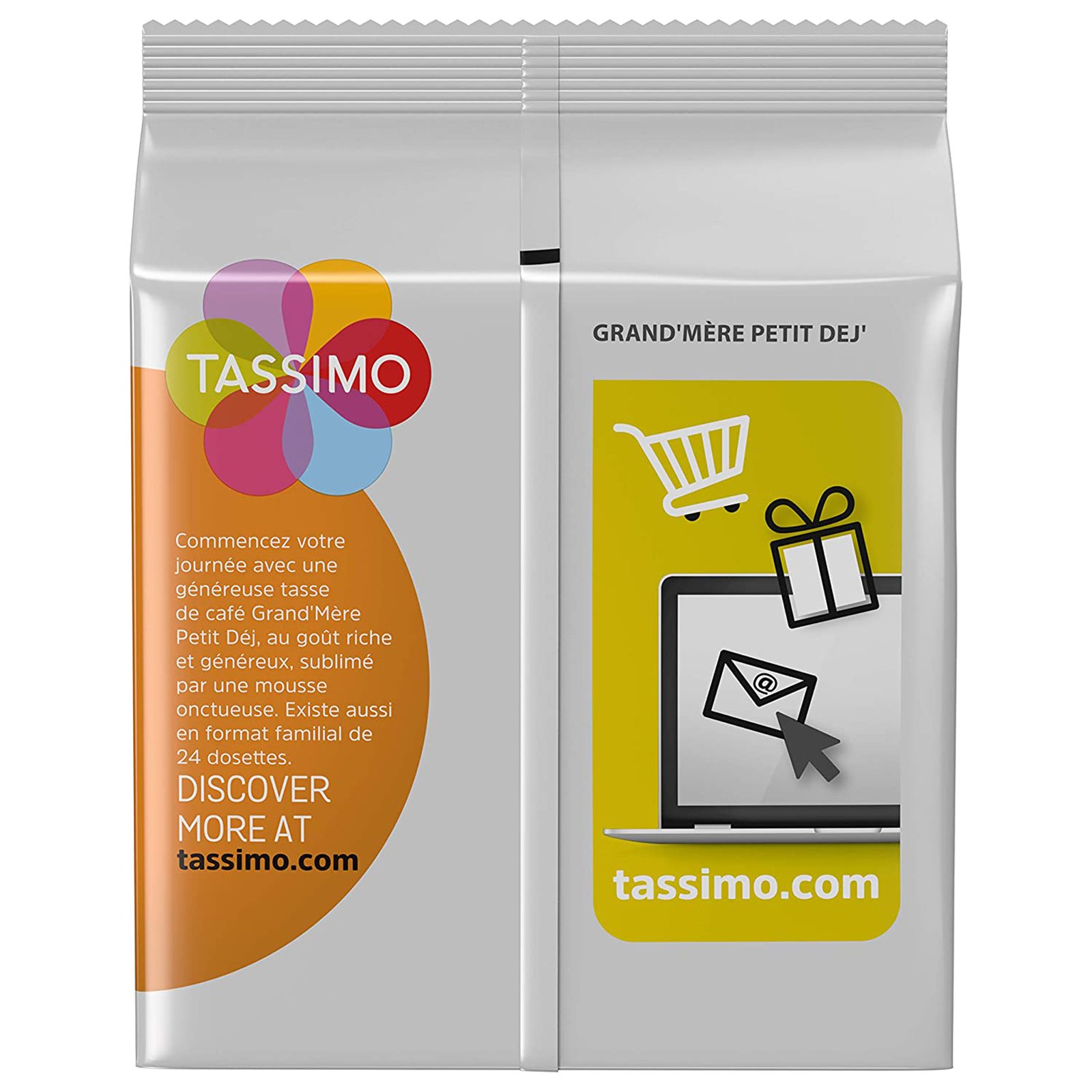 Jacobs Tassimo Grand Mere Petit Dejeuner kapszula, 80 ital x 90 ml, 80 ...