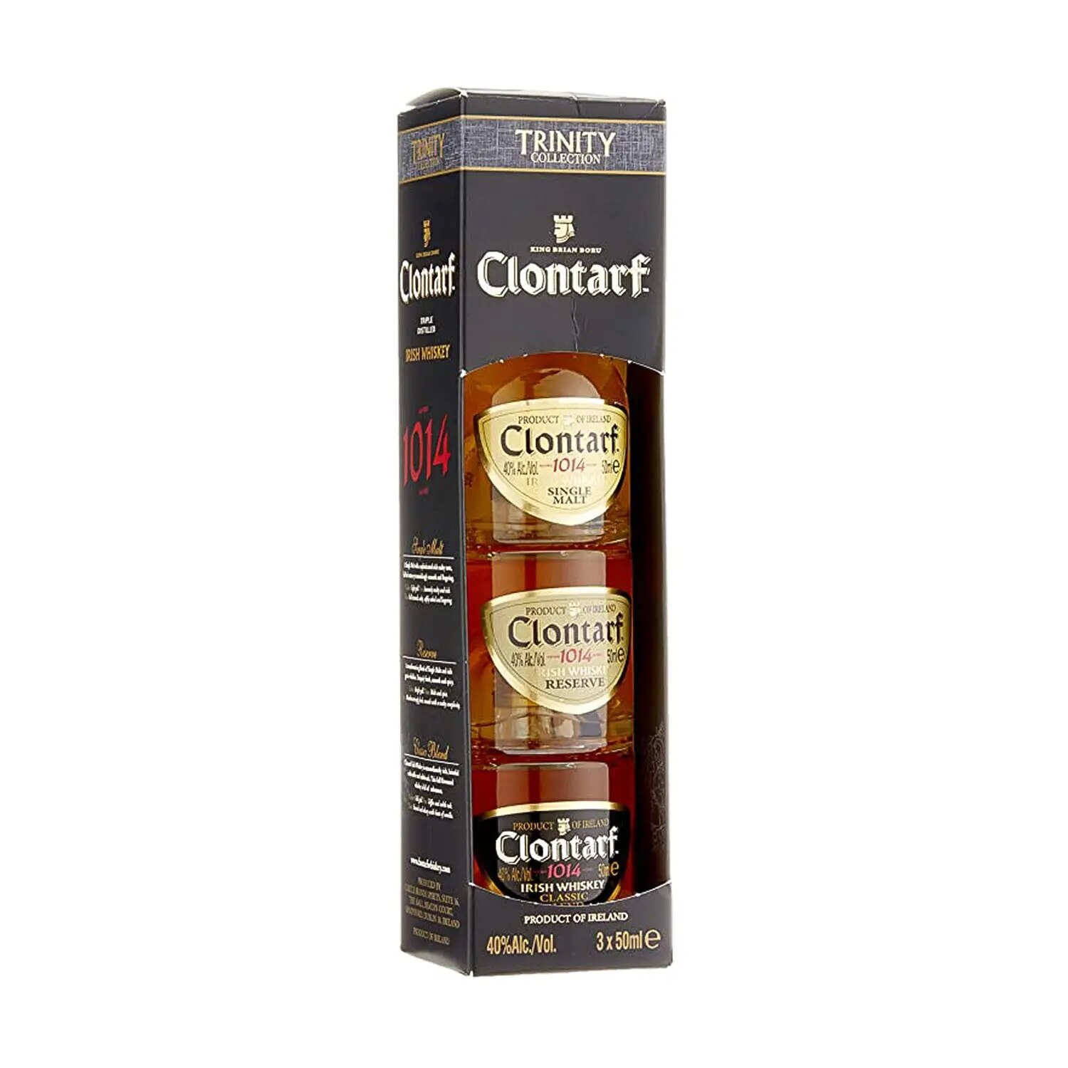 Clontarf Trinity Irish Pack 3x0,05 l, pdd 40% - eMAG.hu