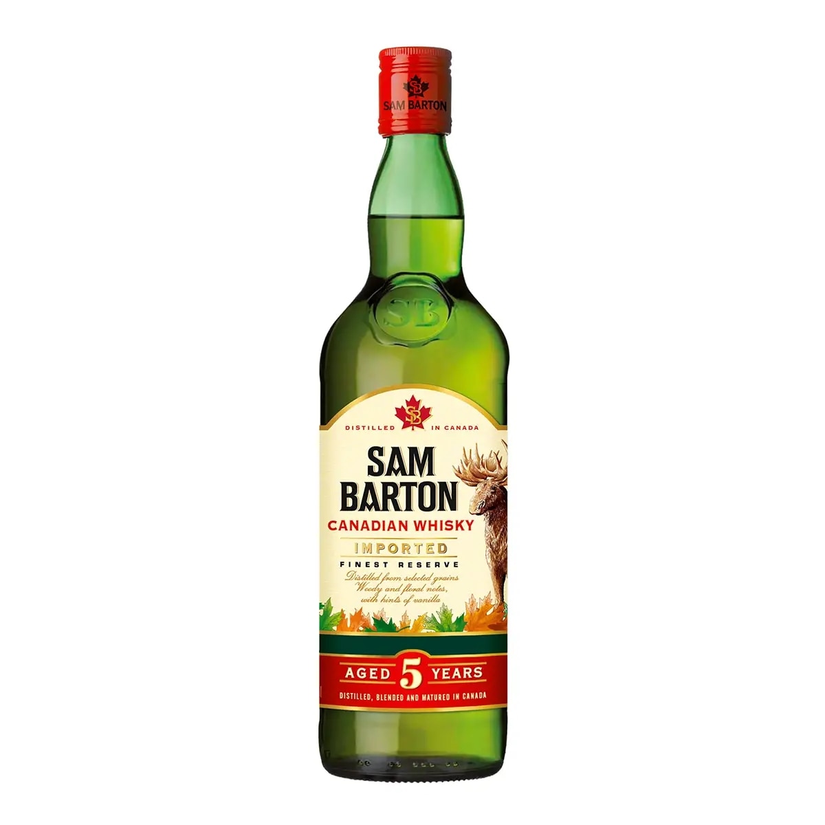 Sam Barton 5 éves Canadai whiskey, 0,7 l, 40% - eMAG.hu