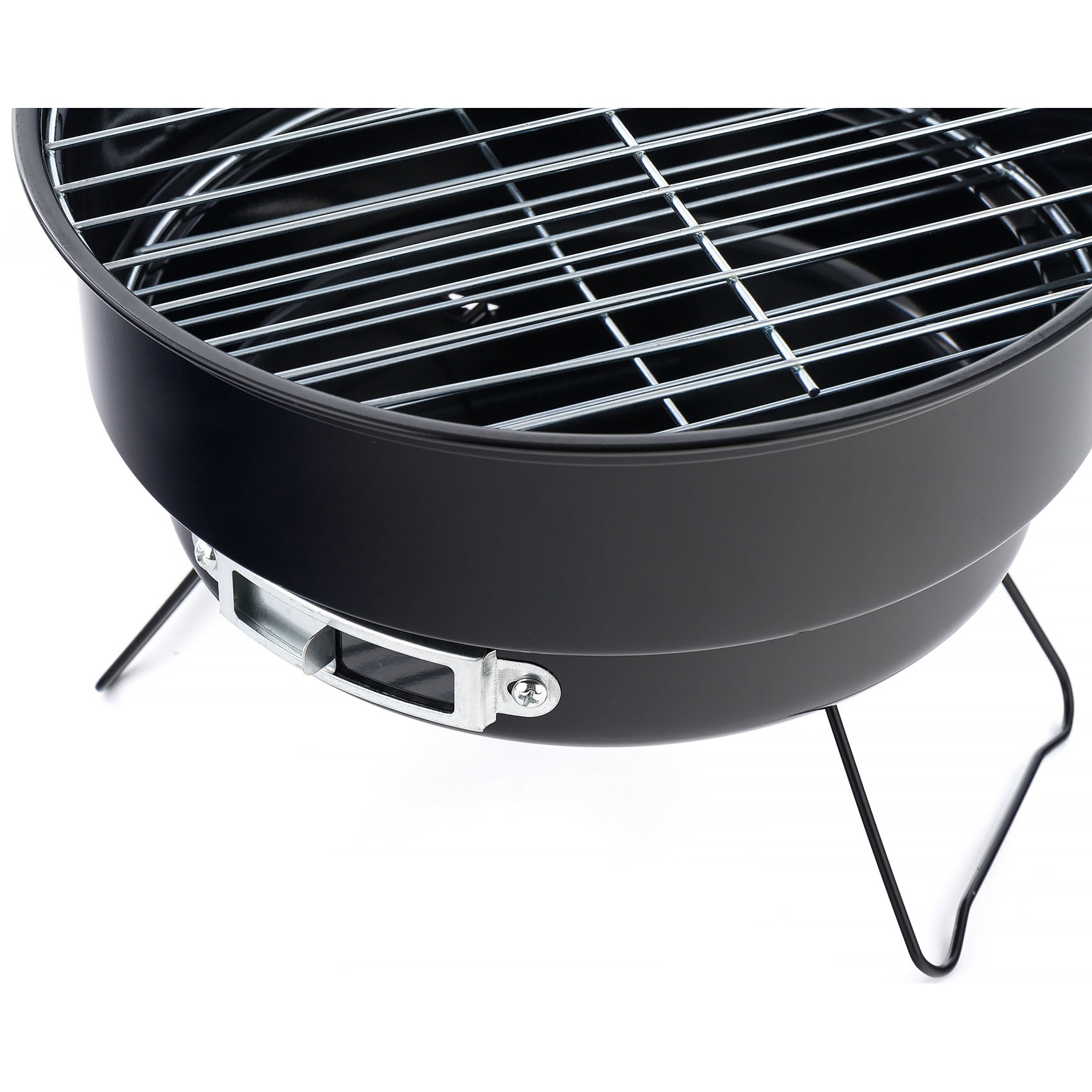 Gratar Turistic Portat Pliant de Carbune Barbecue - eMAG.ro