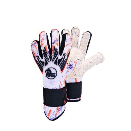 Manusi de portar RG Snaga Finger Save 2023-2024, Flat palm, alb, negru ...