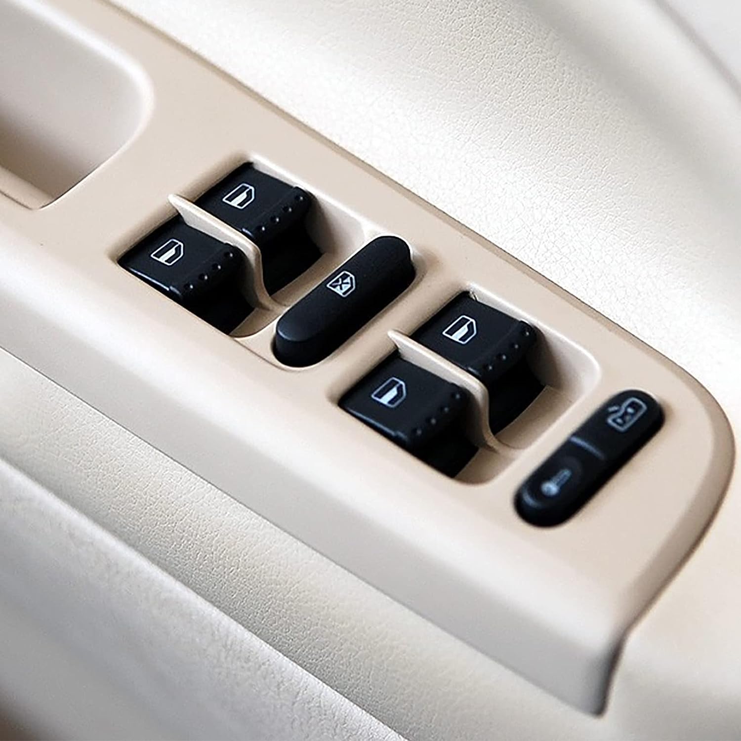 Bloc butoane comutator comanda geam, JENUOS®, pentru Golf, Jetta, Bora ...