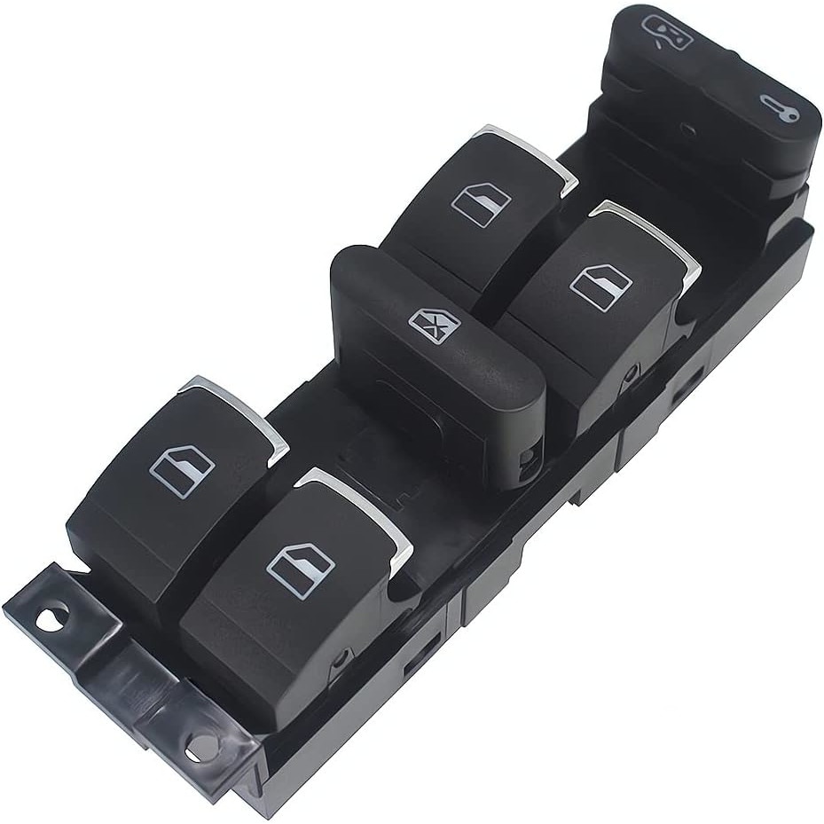 Bloc butoane comutator comanda geam, JENUOS®, pentru Golf, Jetta, Bora ...