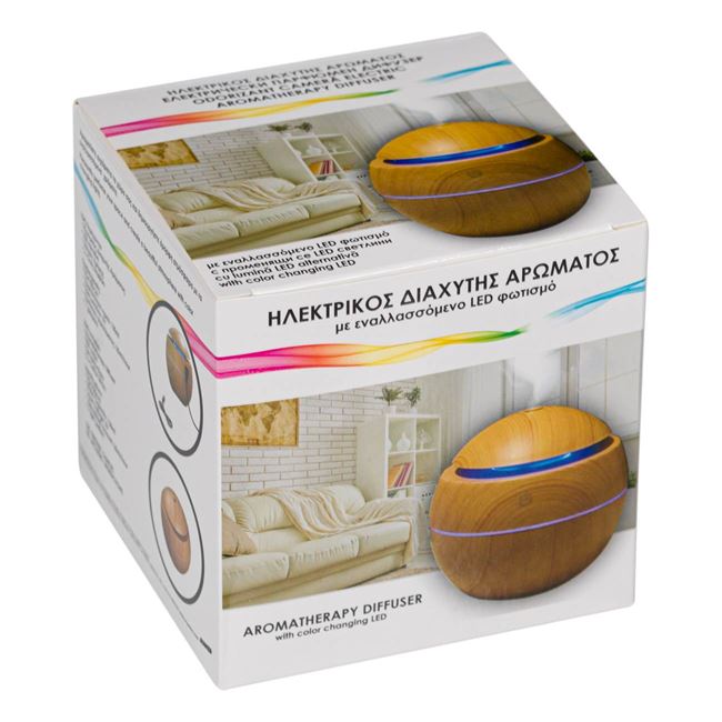 Difuzor Odorizant Camera Electric Sfera cu LED Colorat 5V 130ml - eMAG.ro