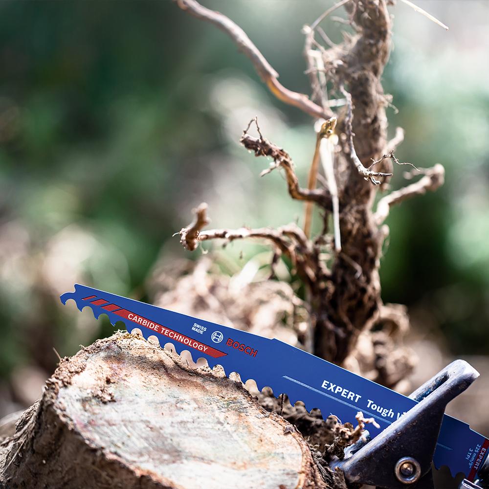 Нож за саблен трион, Bosch EXPERT Tough Wood S1142KHM, 225mm - eMAG.bg