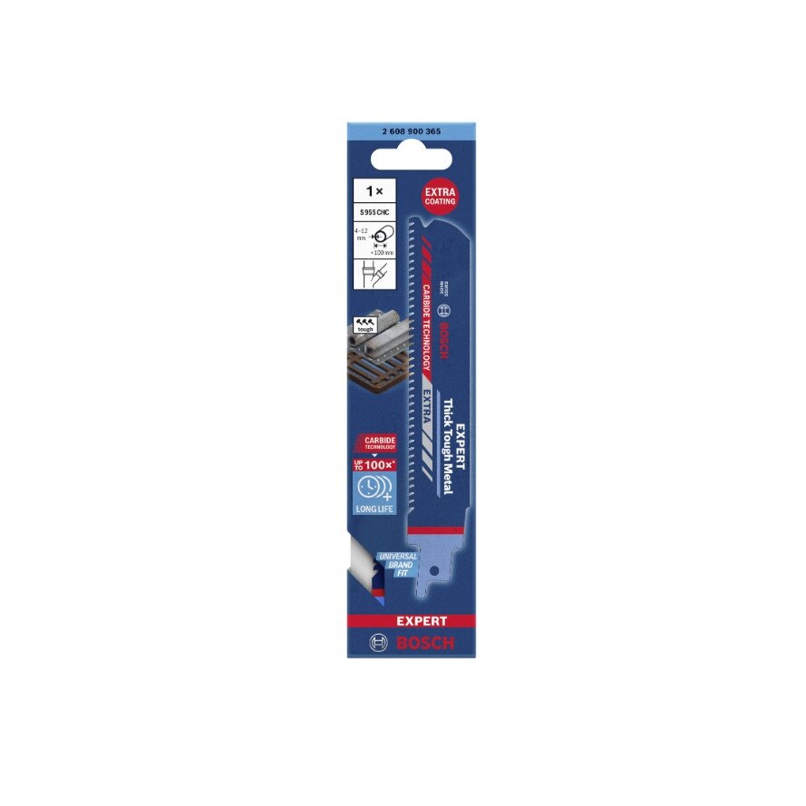Panza pentru fierastrau sabie, Bosch EXPERT Thick Tough Metal S955CHC ...