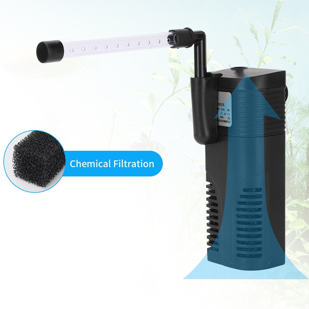 Filtru acvariu intern JENUOS® pentru acvarii, destinat pentru curatarea ...