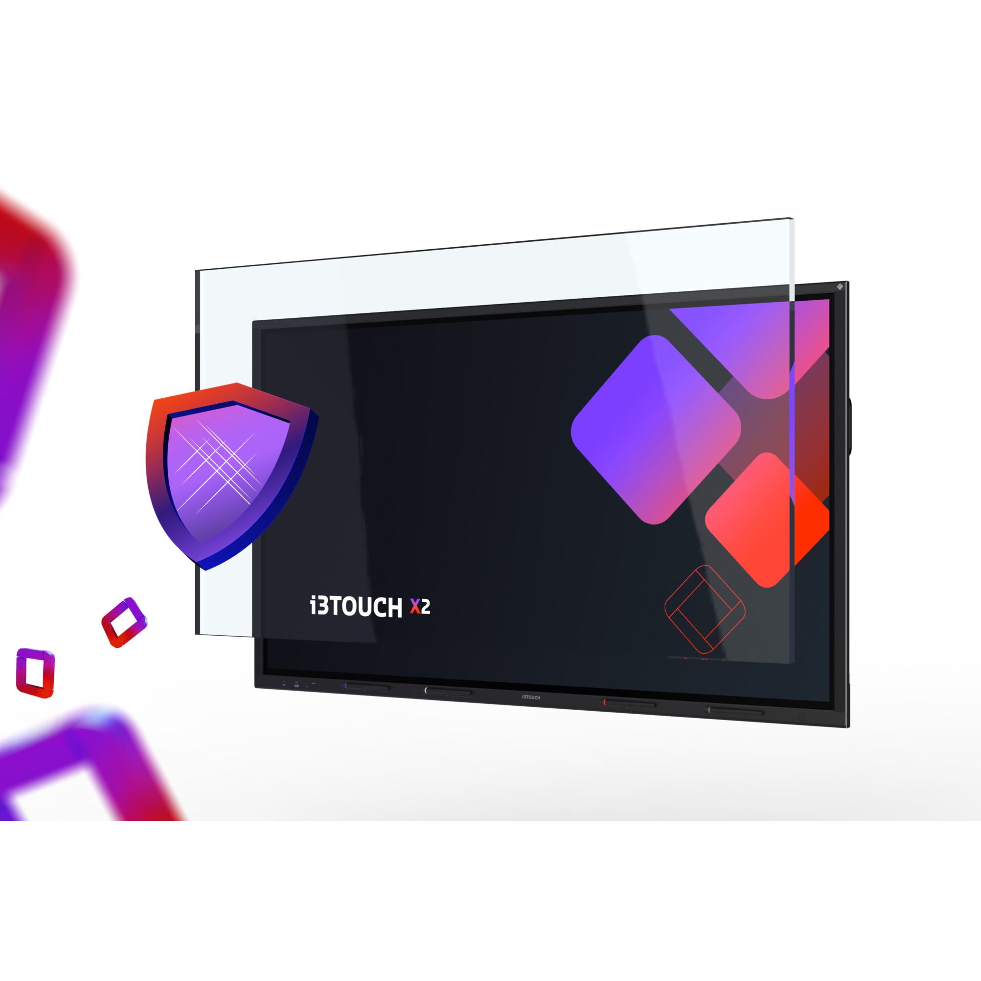 Display Interactiv i3-Technologies i3TOUCH X2 65" 4K, CPU Octa core, 8 ...