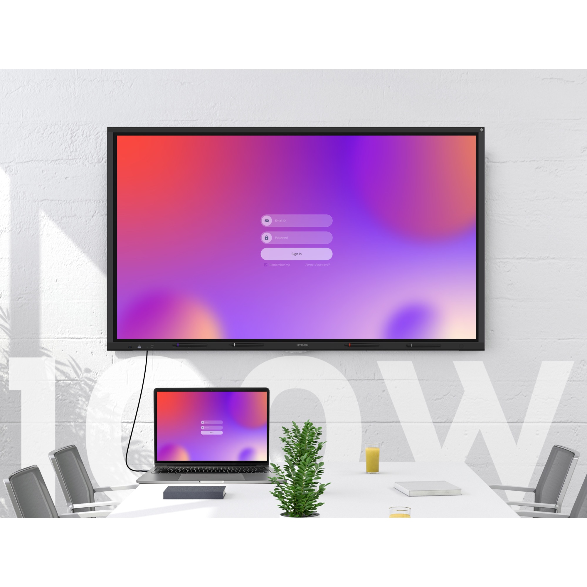 Display Interactiv i3-Technologies i3TOUCH X2 65" 4K, CPU Octa core, 8 ...