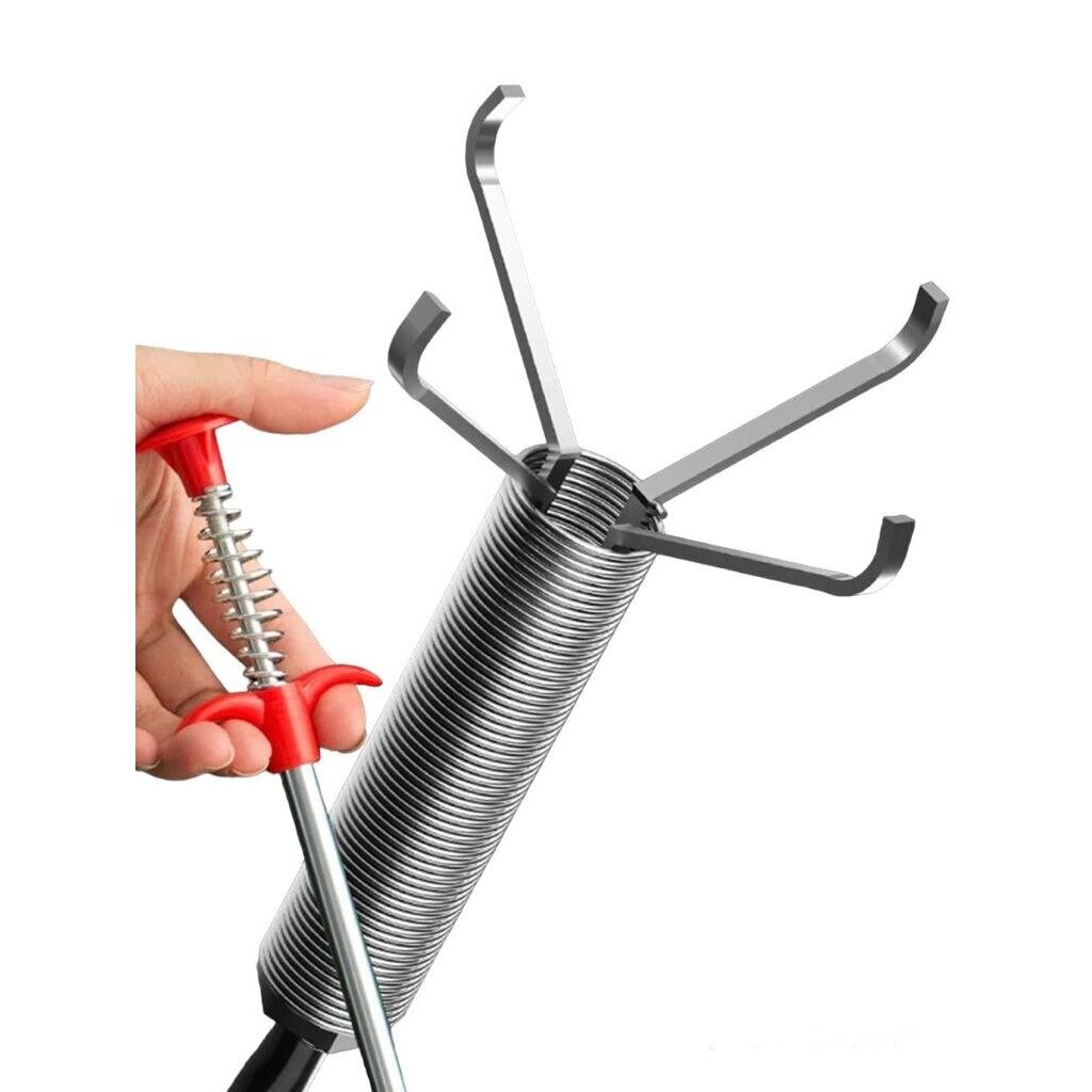 Dispozitiv sarpe extractie obiecte, desfundat tevi de scurgere, metalic ...