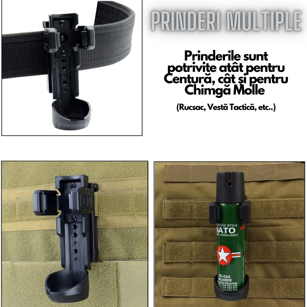 Port Spray, Toc tip Holster, OPRA Tactic, Ajustabil cu Prindere pe ...