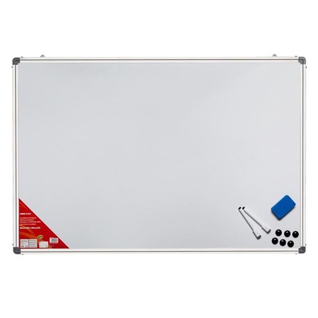 Set Tabla Magnetica din Aluminiu cu 2 markere negre, burete si 6 ...