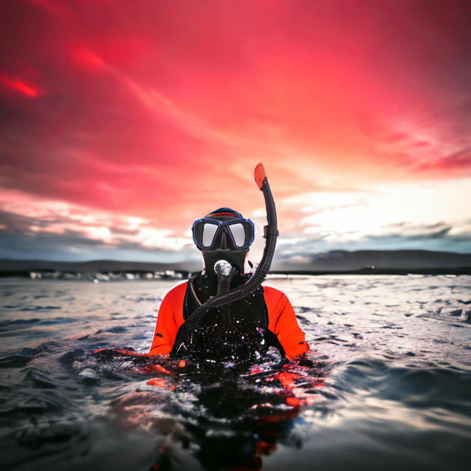 Set Masca si Tub Inot snorkel ergomic pentru copii, 14 ani +, YUPY ...