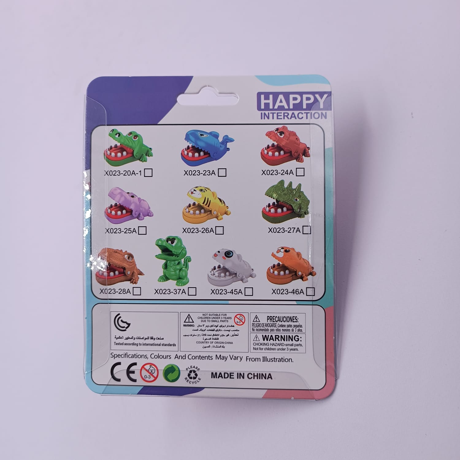 Jucarie Mini Crocodil cu Rotita, Model Dentist, Plastic, Roz, Dalimag ...