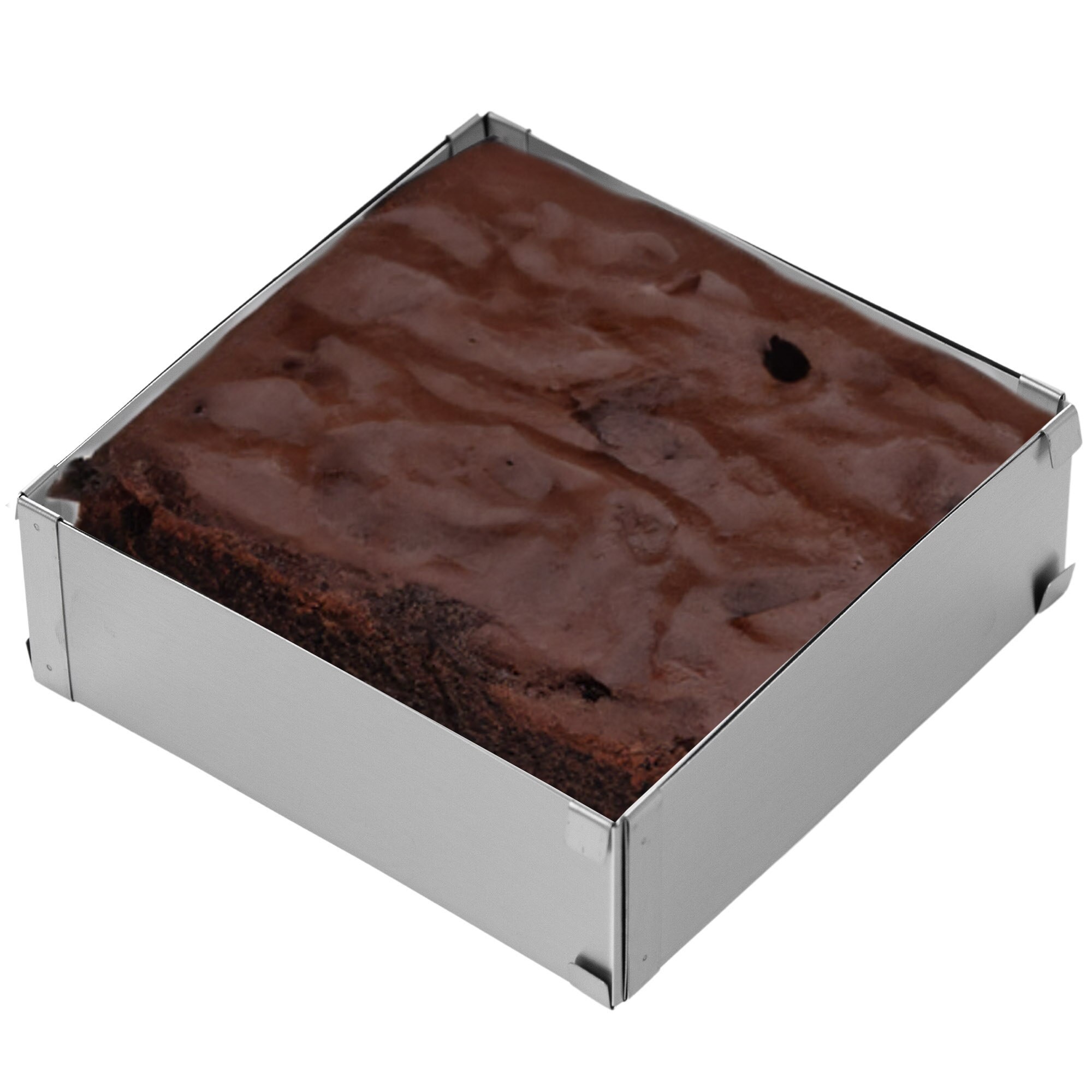 Forma De Tort, Nice Life, Otel Inoxidabil, Retractabil, Patrat, 28X28X5 ...